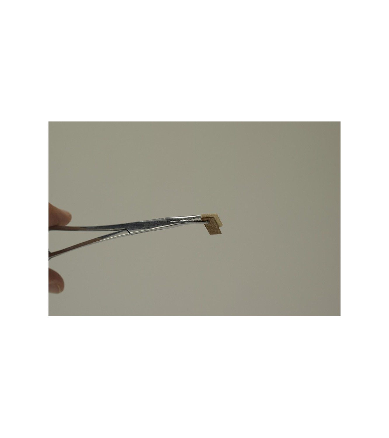 Curved Fastening Forceps for precision tasks on modeling & crafts