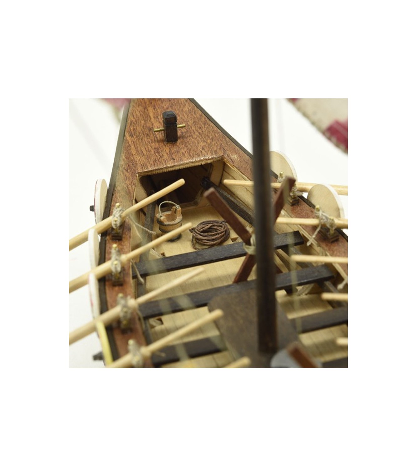 Wooden Model Ship Kit Viking: Renewed Model for Beginners!