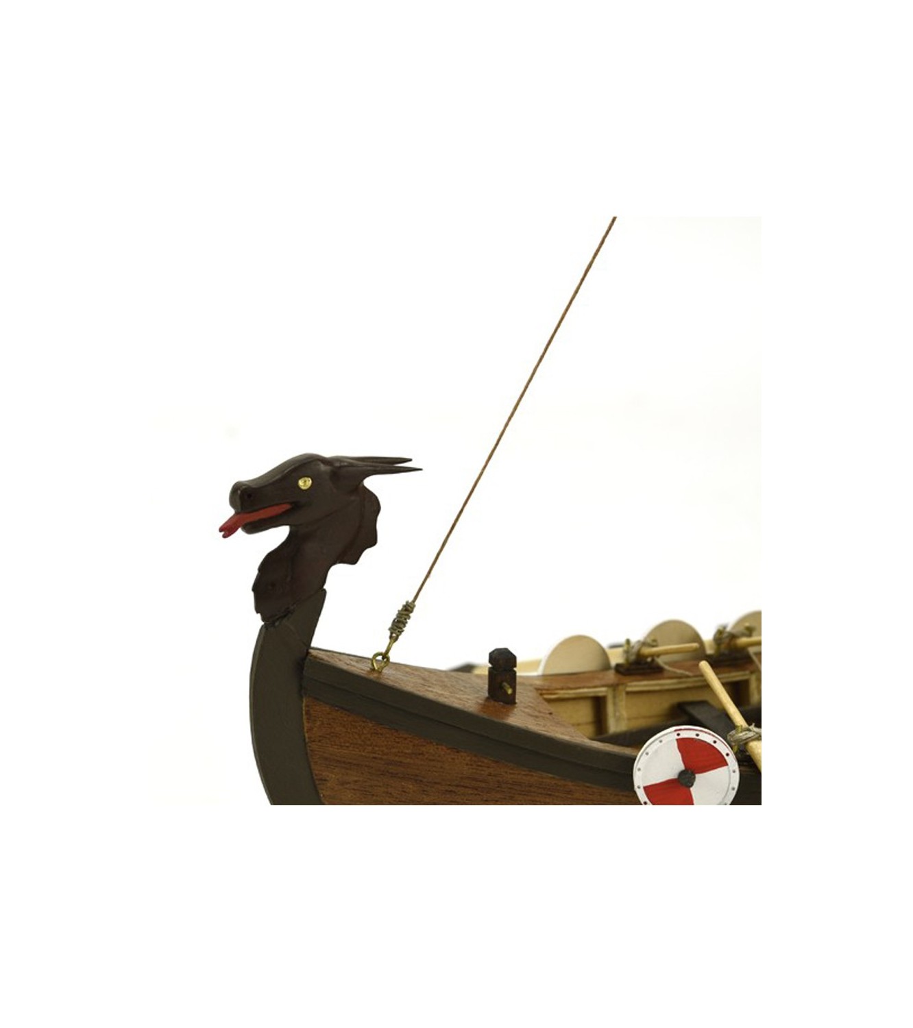 Wooden Model Ship Kit Viking: Renewed Model for Beginners!