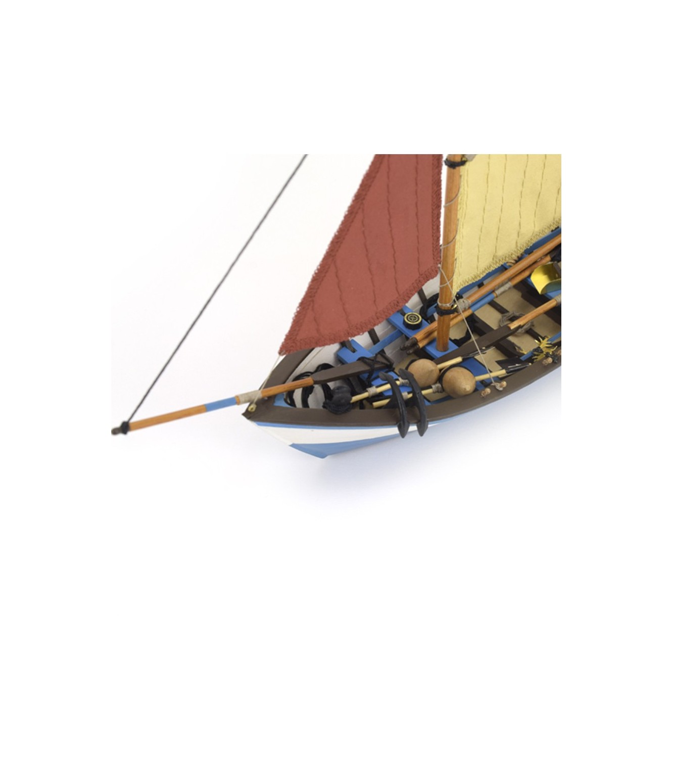 SAINT MALO. Französisch Doris Fischerboot Modell 1:20