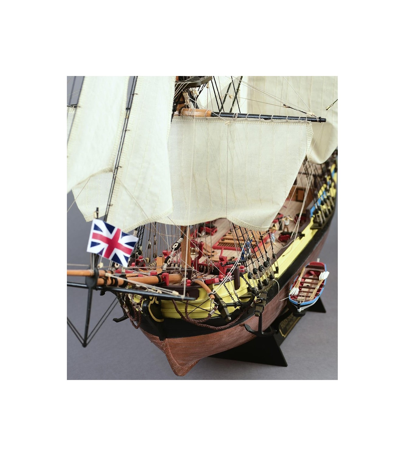 Wooden Model Ship Kit: English Armed Brig HMS Supply at 1:50