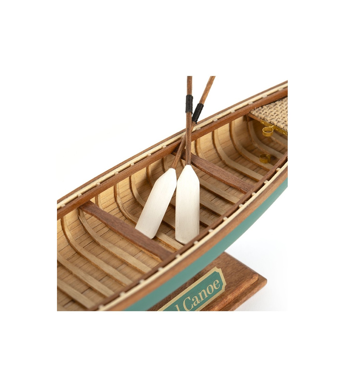 De Indian Girl Kano Schaal 1:16. Houten Modelboot