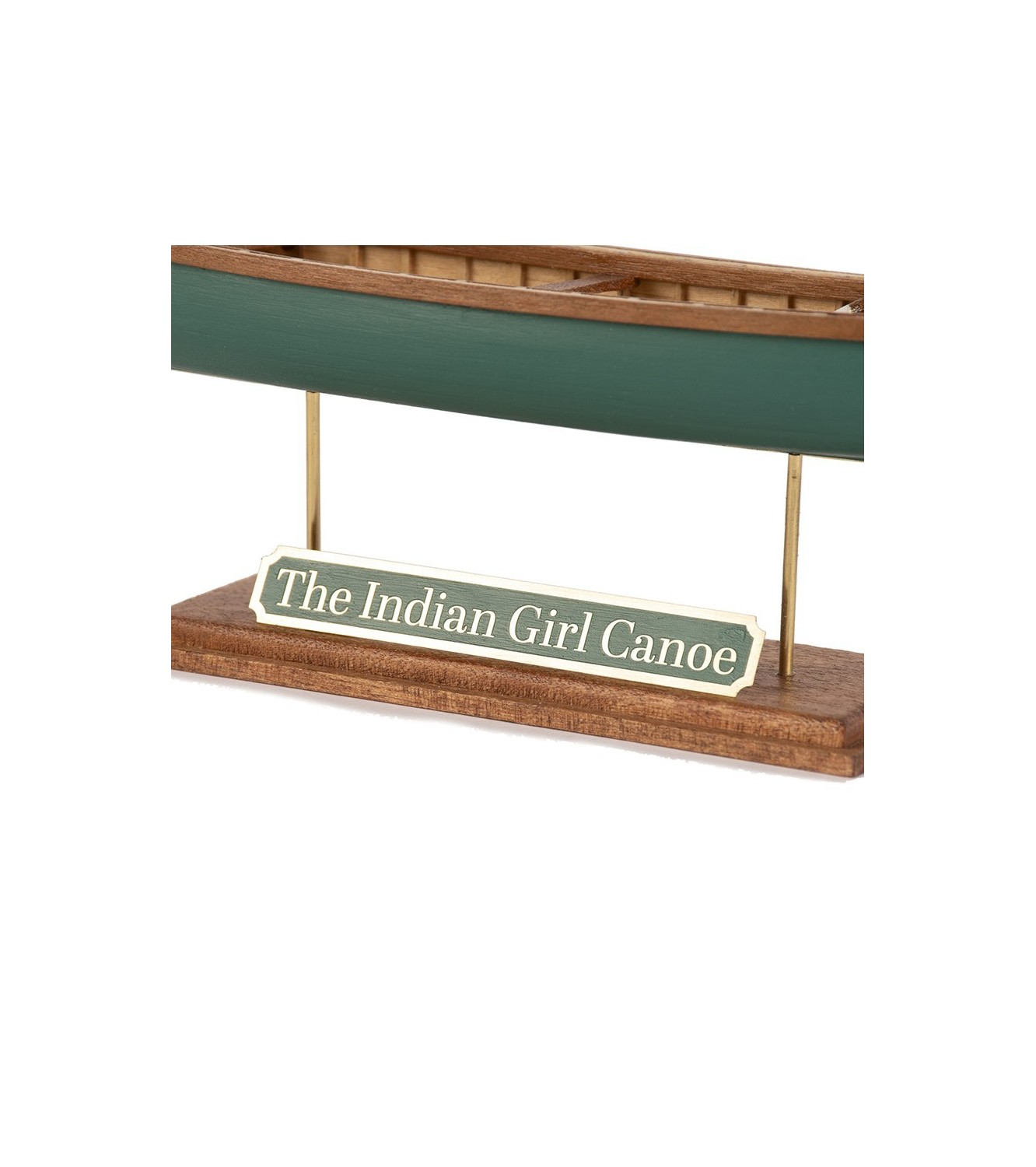 De Indian Girl Kano Schaal 1:16. Houten Modelboot