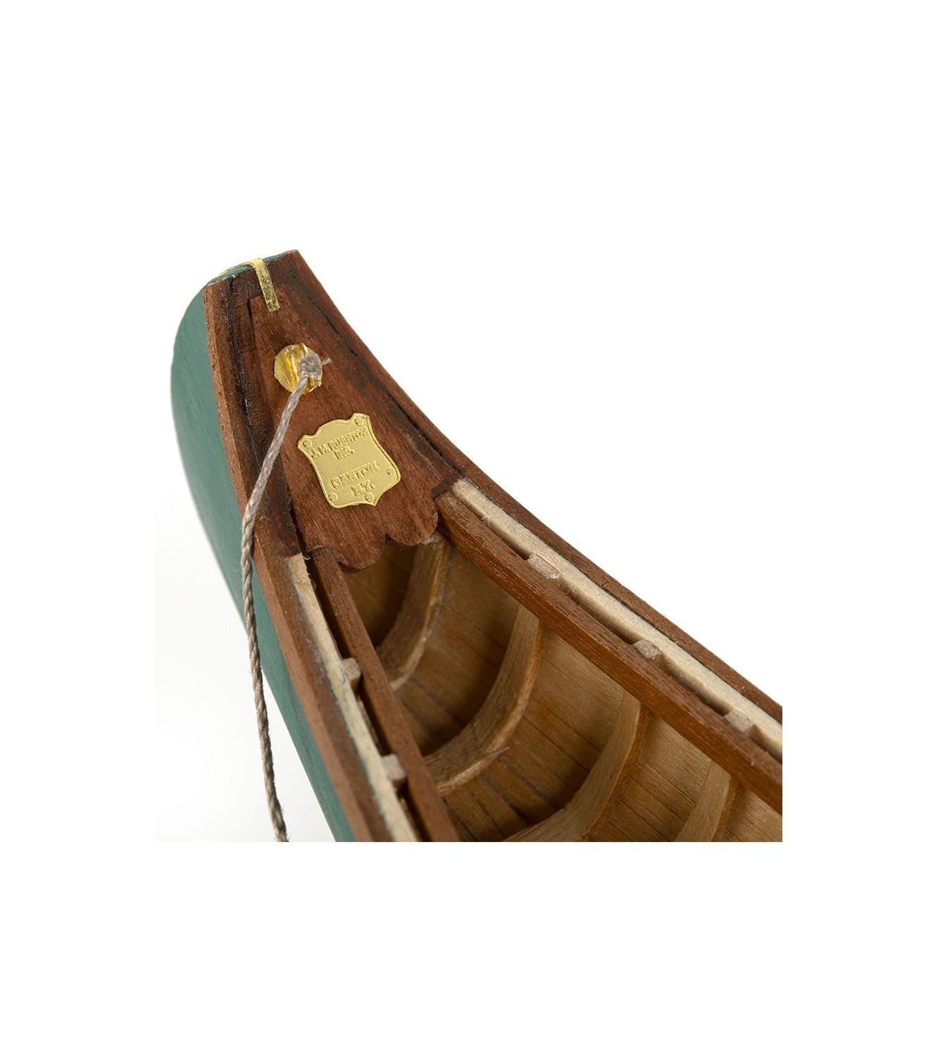 De Indian Girl Kano Schaal 1:16. Houten Modelboot