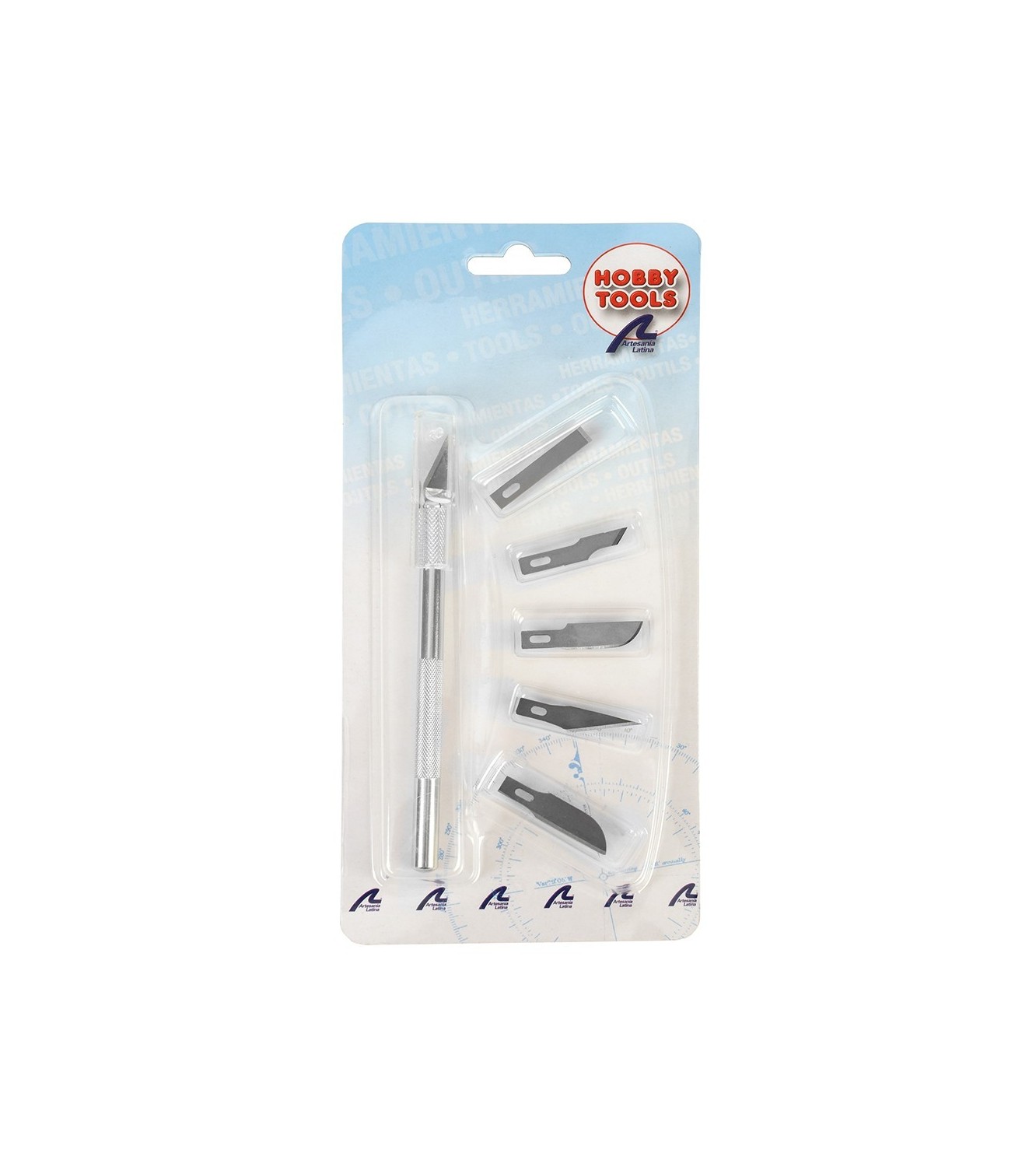 No. 1 Scalpel Cutter with 6 Blades for Model Making and DIY