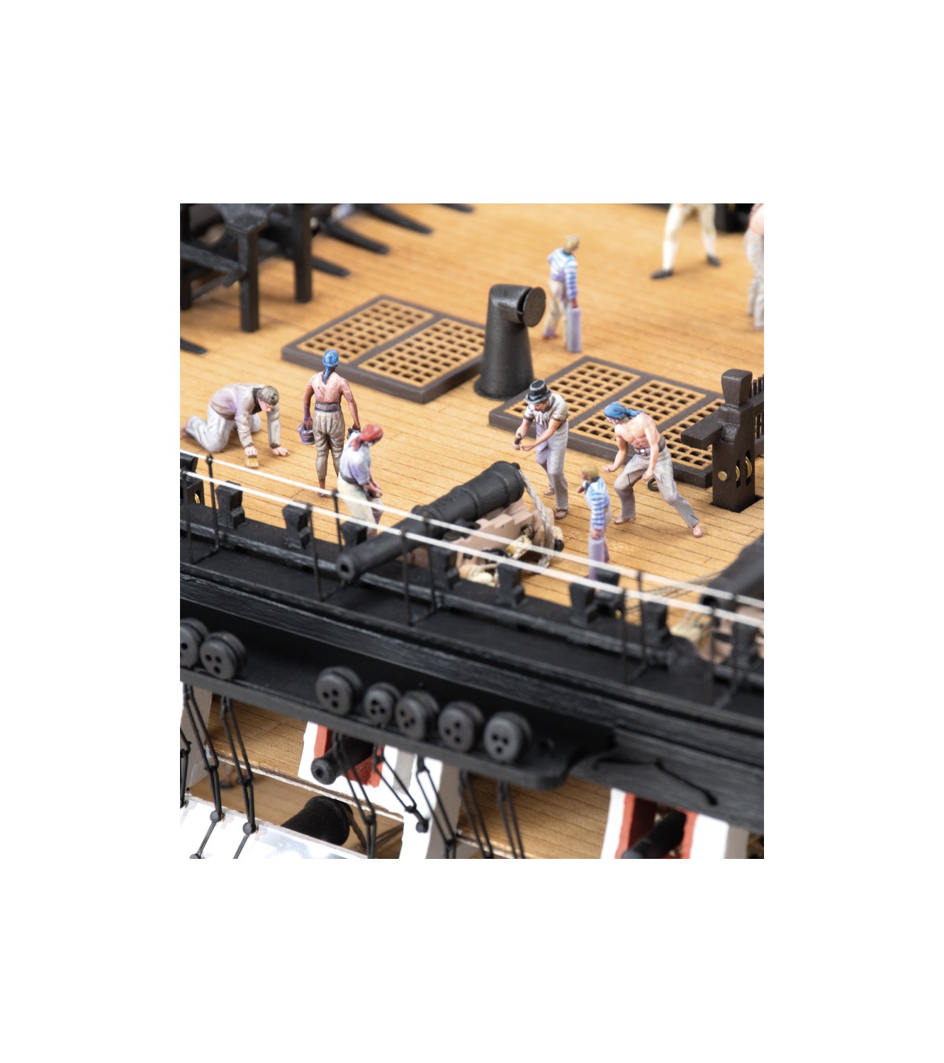 Nuevo Set de 19 Figuras en Metal para Barcos: Marineros (1700-1815)