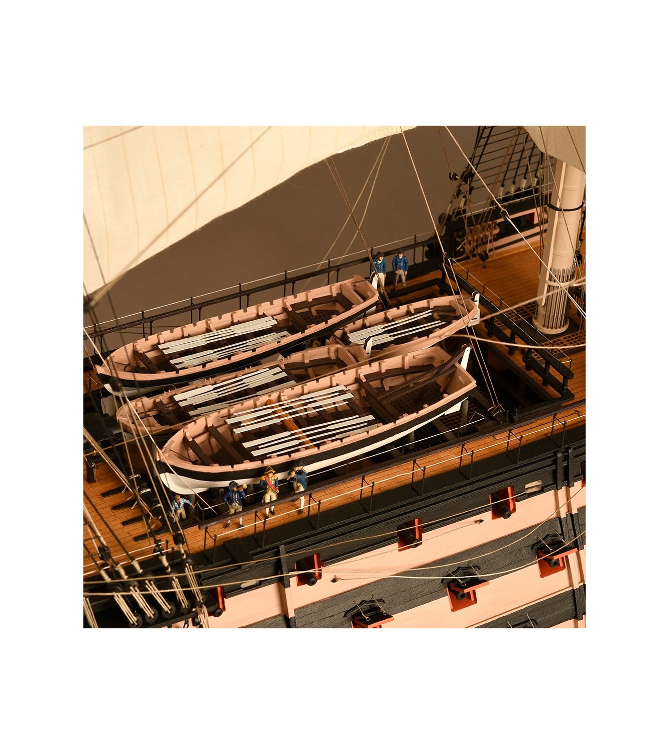 HMS Victory 1:84 Wooden Model Ship of the Line 1805 Trafalgar