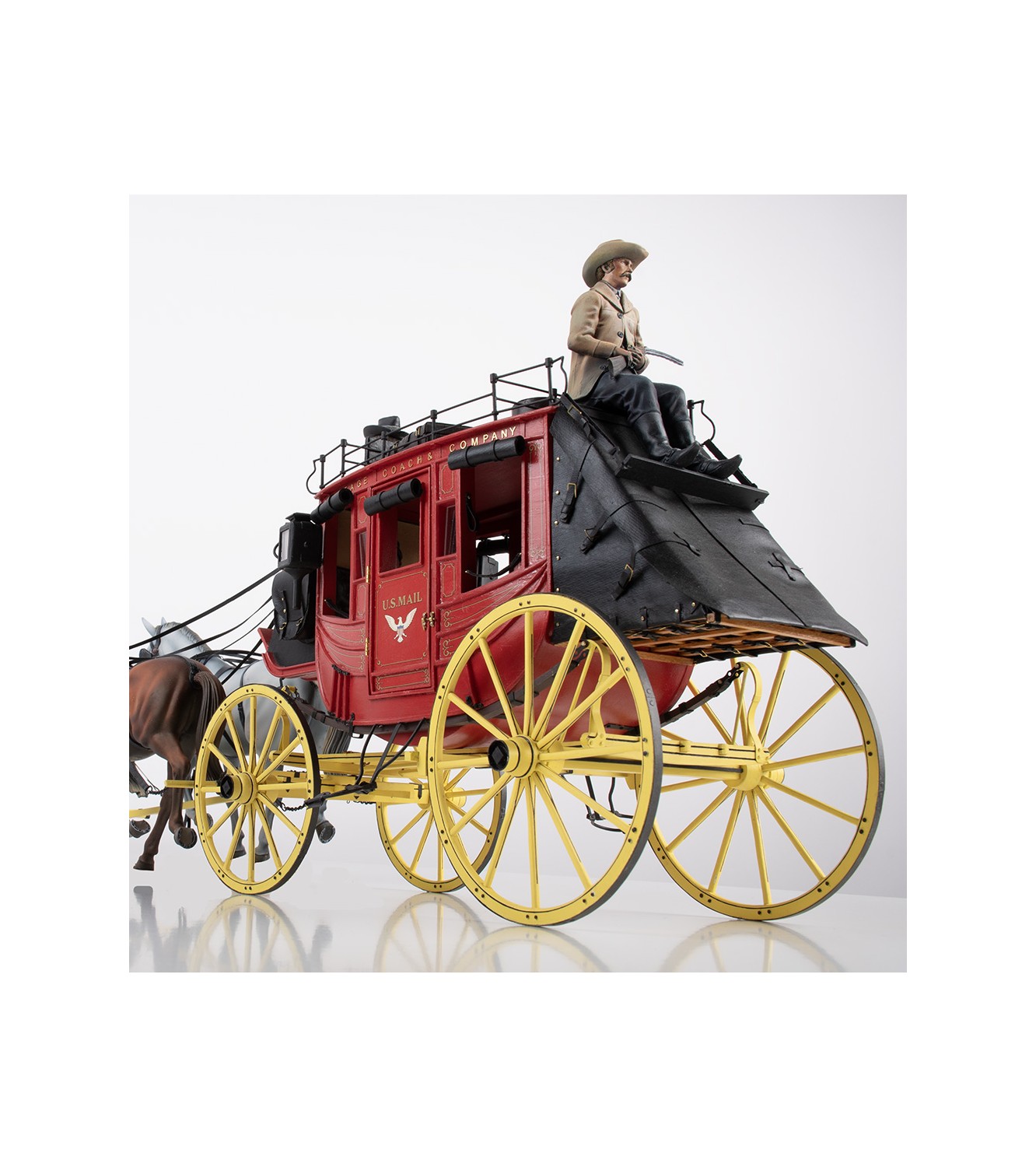 STAGECOACH - Legend of the Wild West - 1/12 Scale model