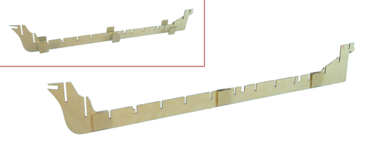 Construction Coque de Navire : Assemblage Maquette Bateau en Bois (III)