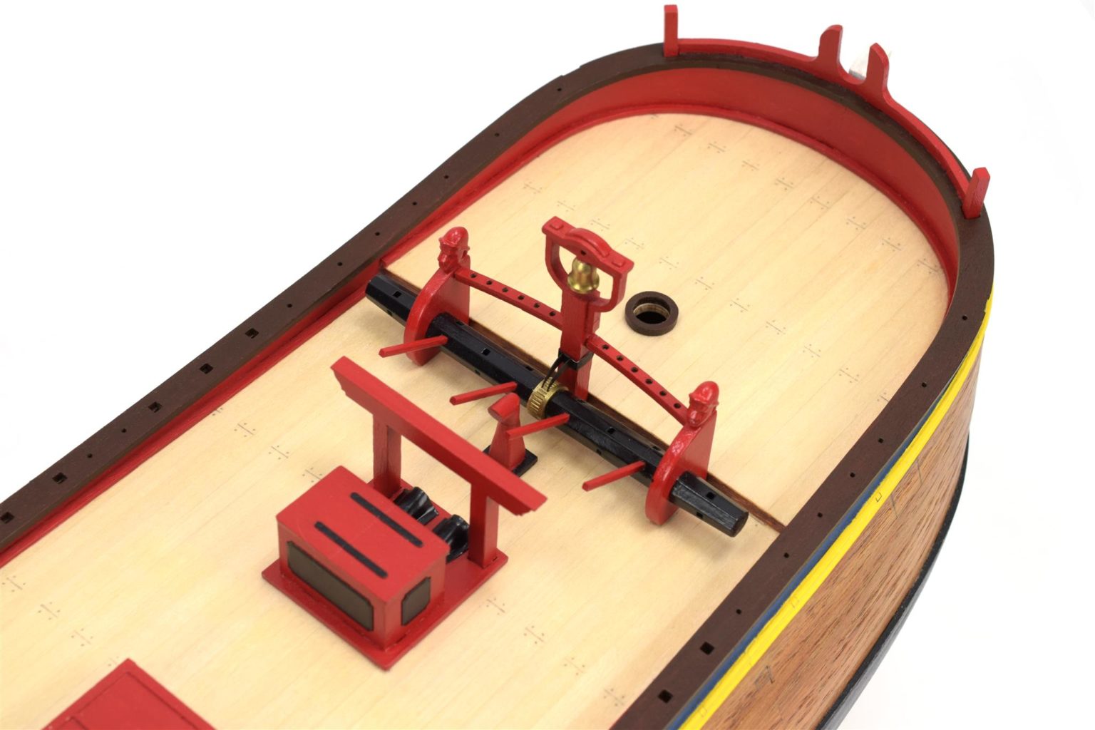 HMS Endeavour Ship Model: 2021 Renewed Wooden Naval Modeling Kit