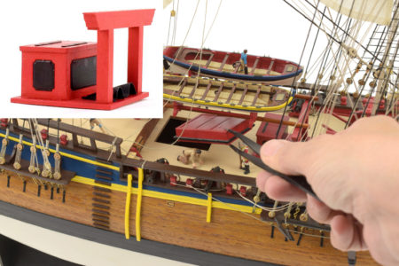 HMS Endeavour Ship Model: 2021 Renewed Wooden Naval Modeling Kit