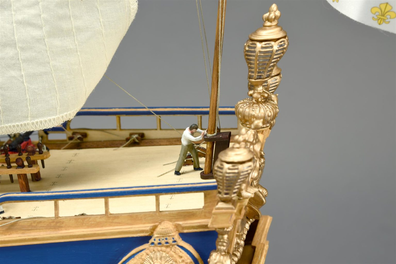 Maquette Soleil Royal en Bois 1/72: La Plus Détaillée du Modélisme Naval