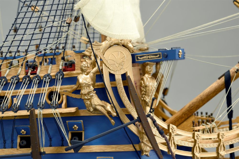 Soleil Royal Ship Model Kit 1/72: Most Detailed Wooden Model in Market