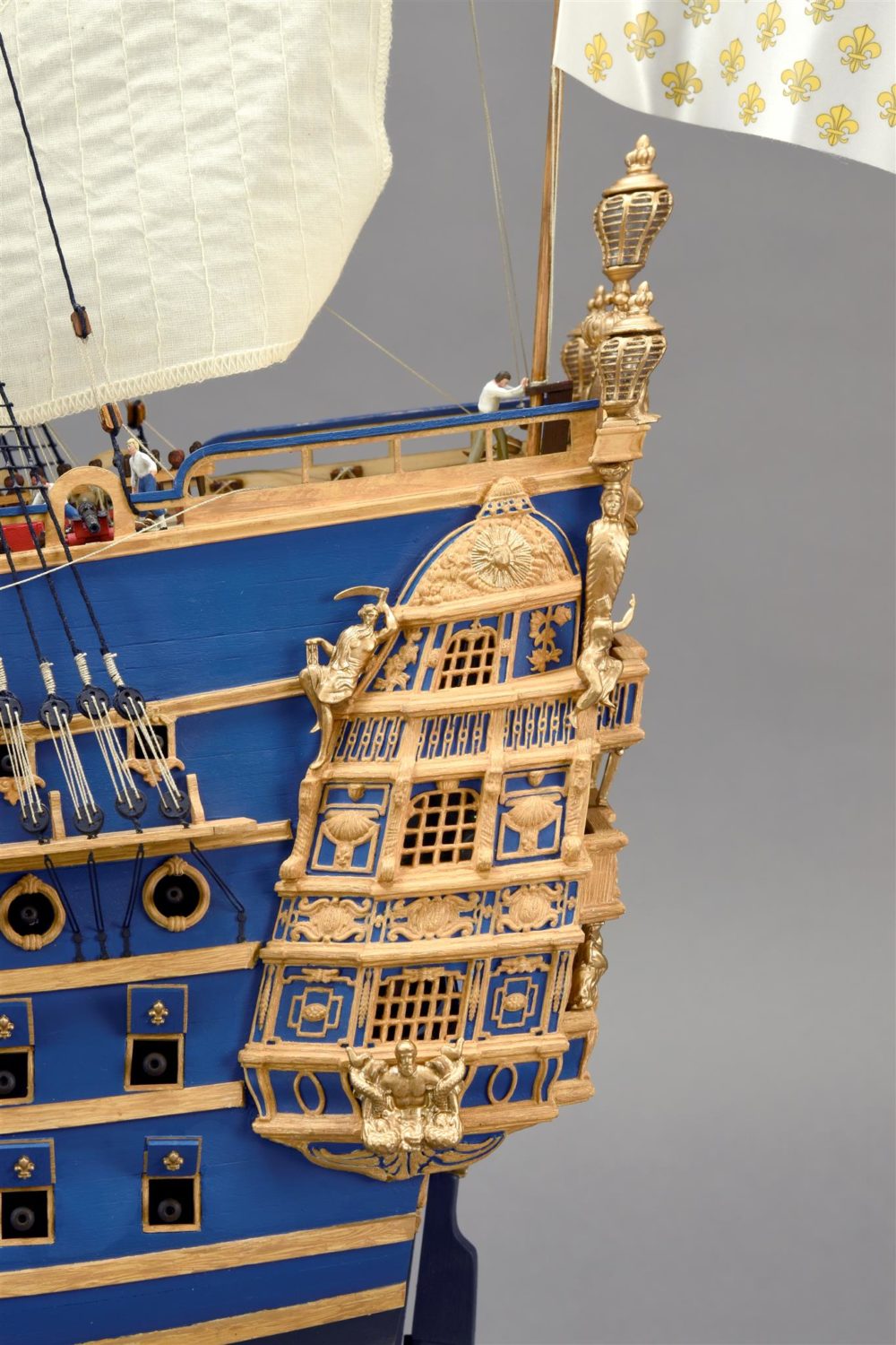 Maqueta Soleil Royal en Madera: La Más Detallada del Modelismo Naval