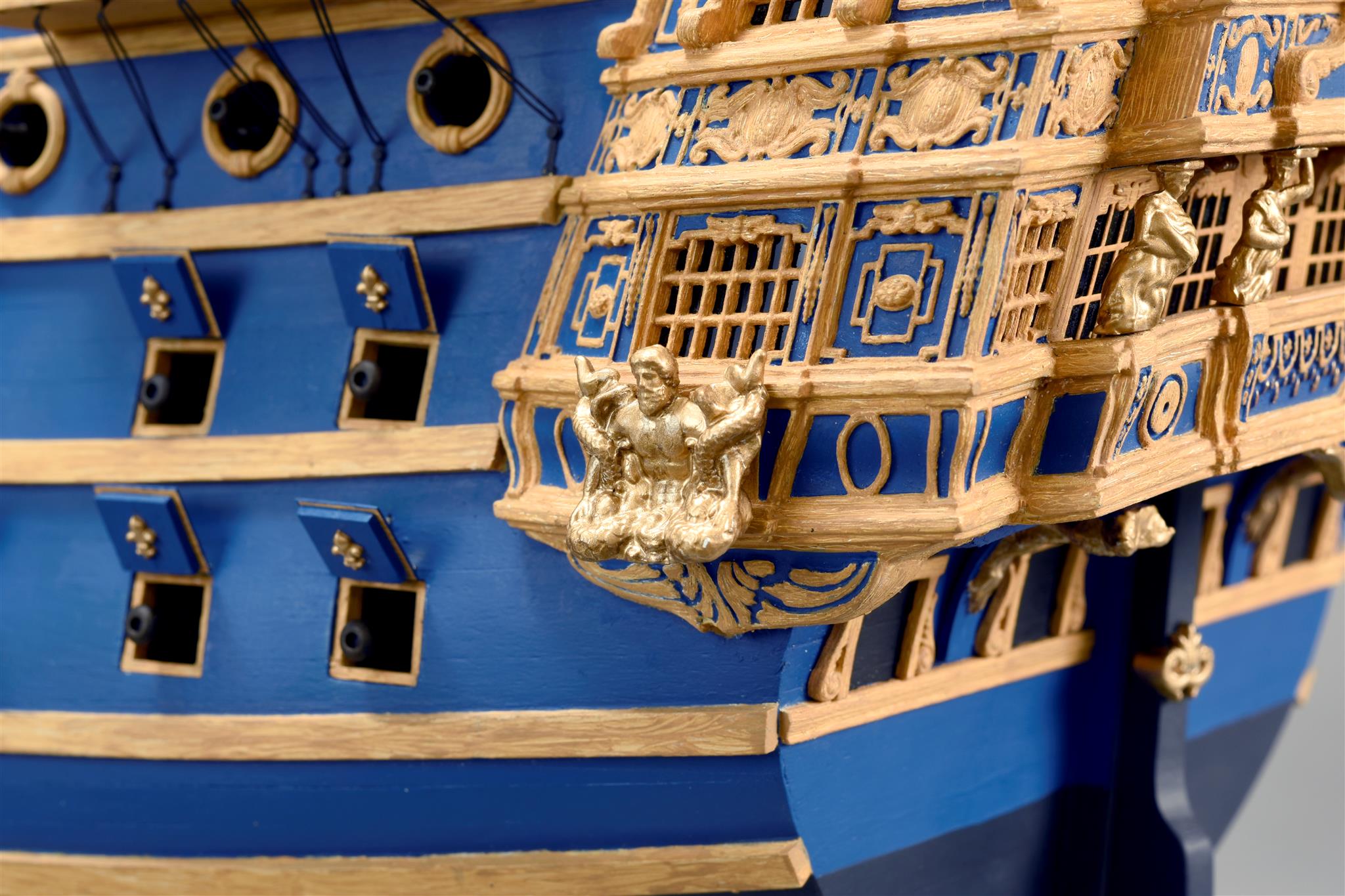 Soleil Royal Ship Model Kit 1/72: Most Detailed Wooden Model in Market