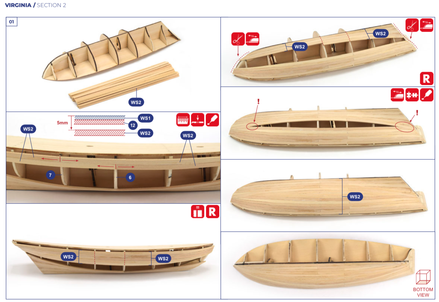 American Schooner Model Virginia: Improved Assembly Experience