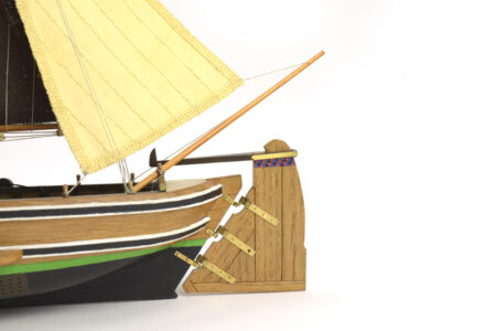 New Model Ship Kit: Assemble Dutch Fishing Boat Model Botter 1:35 scale