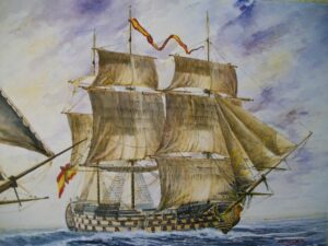 Santa Ana Vessel History (I): Pioneer Colossus of European Warships