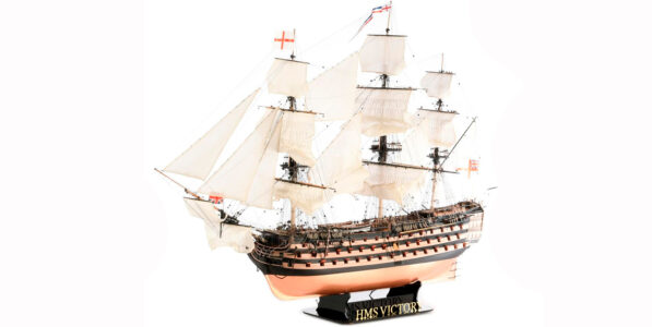 HMS Victory Modeling Kit at 1/84 Scale: Most Famous Vessel in Sailing