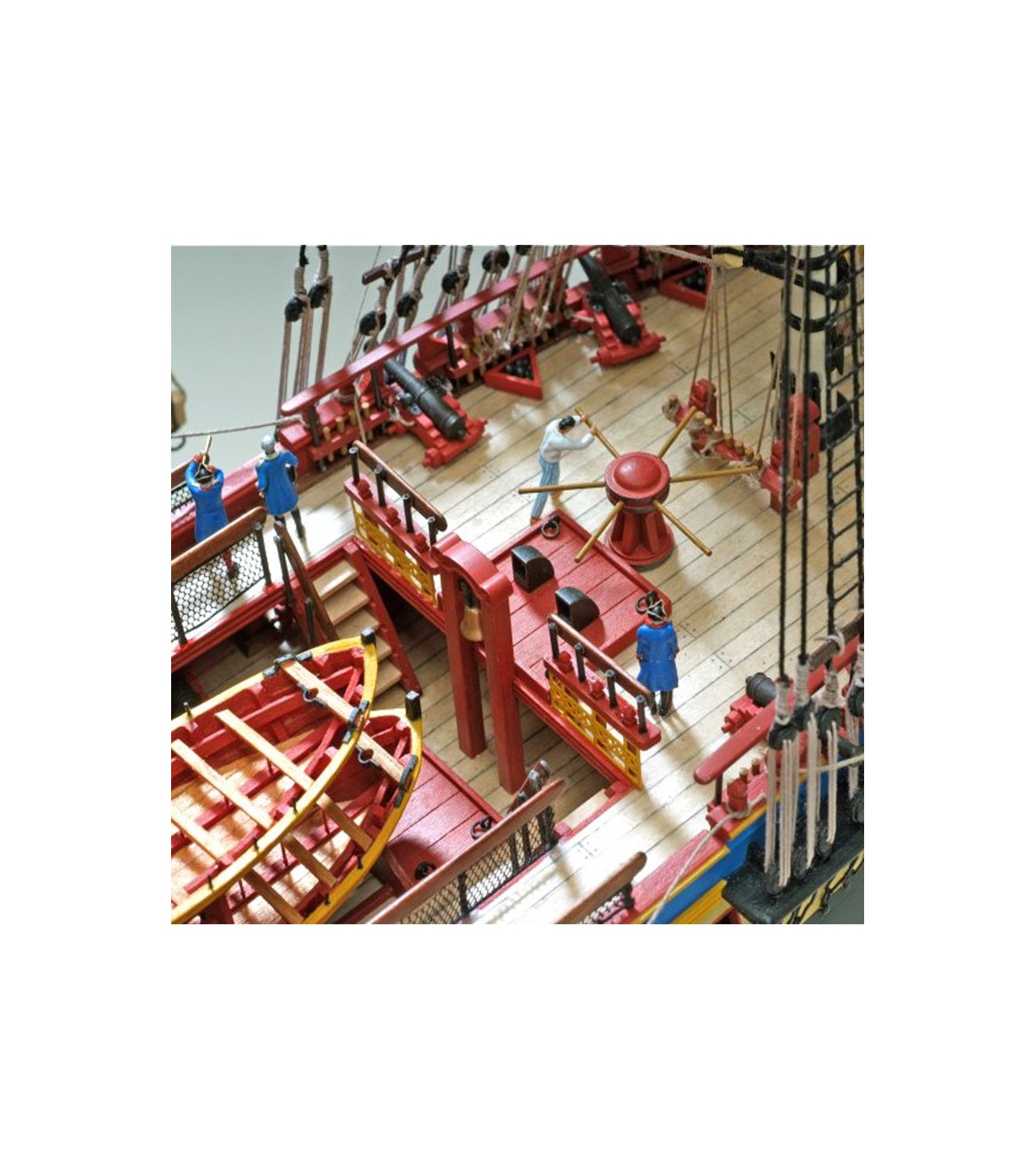 Wooden Model Ship Kit Hermione La Fayette Frigate 1:89 Scale