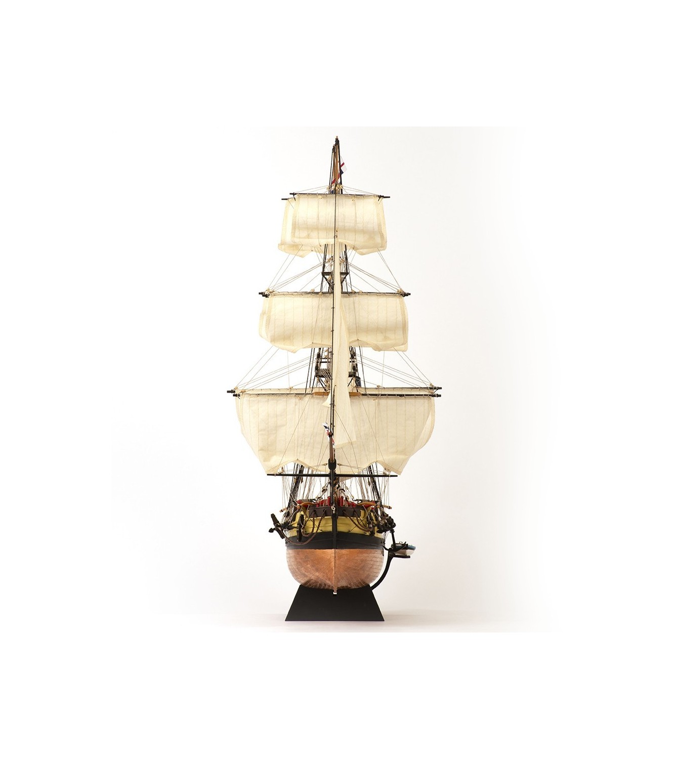 Wooden Model Ship Kit: English Armed Brig HMS Supply at 1:50