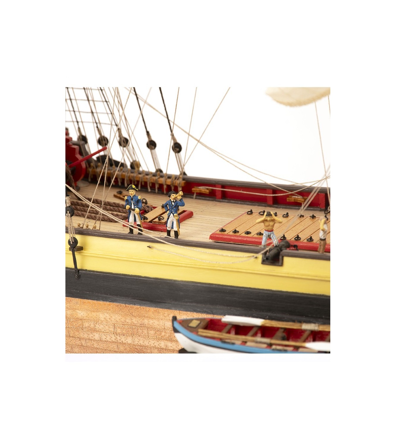 Wooden Model Ship Kit: English Armed Brig HMS Supply at 1:50