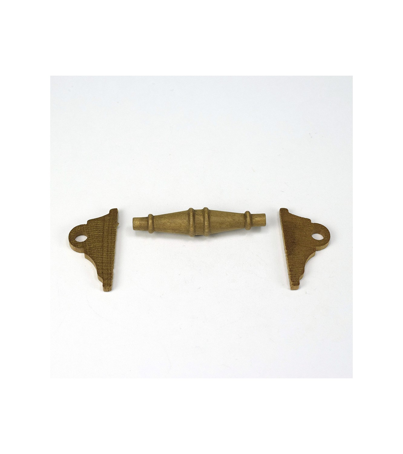 Capstan Horizontal Shape in Walnut Wood 50 mm. Ship Modeling