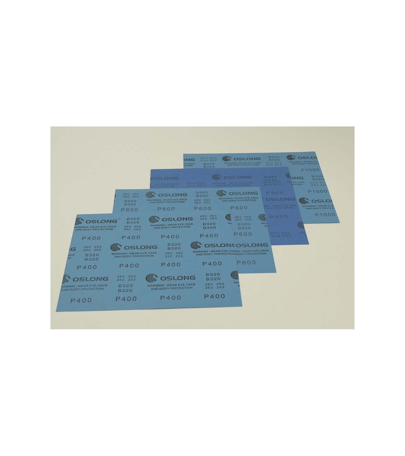 Set 4 Fine Sandpapers 400, 600, 800, 1000. Modeling & Crafts