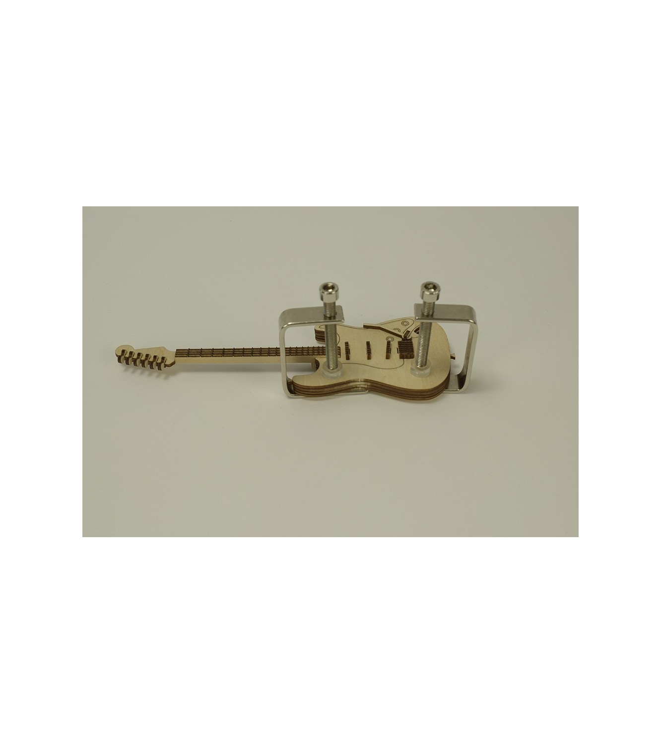 Set of 2 Metal Mini Clamps for Model Building and Crafts