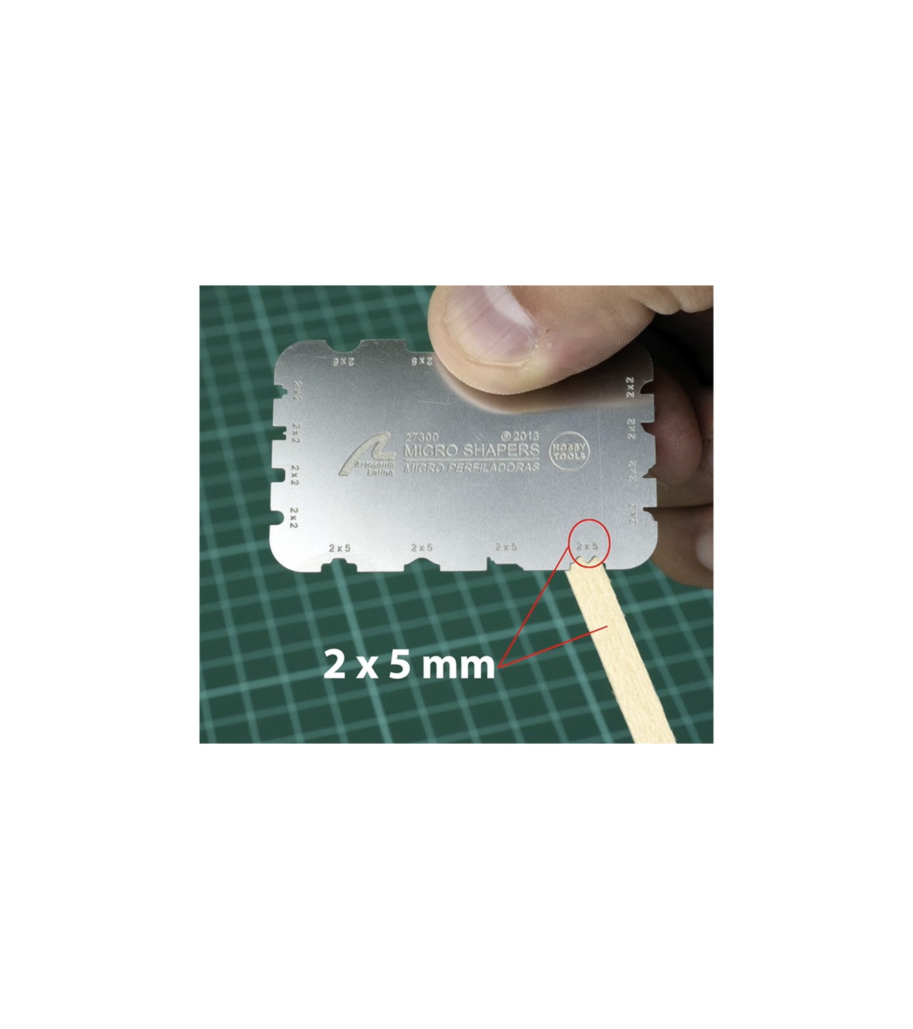 Micro Moulding Scrapers A / Micro Shapers for Model Building
