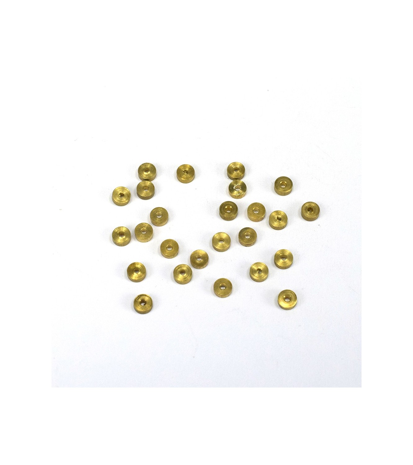 Cannon Wheel 4 x 1.5 mm (24 units) for Model Ship