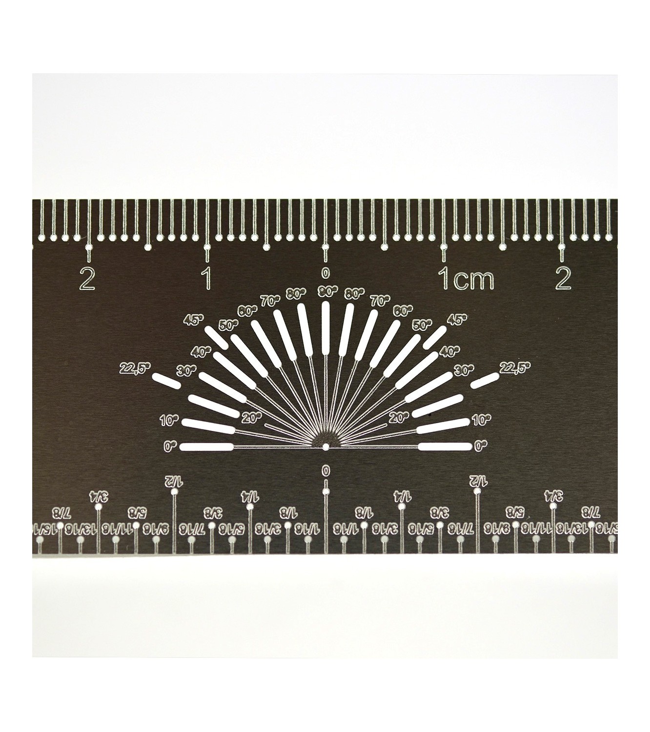 Micro Centering Ruler for Modeling: place parts rightly