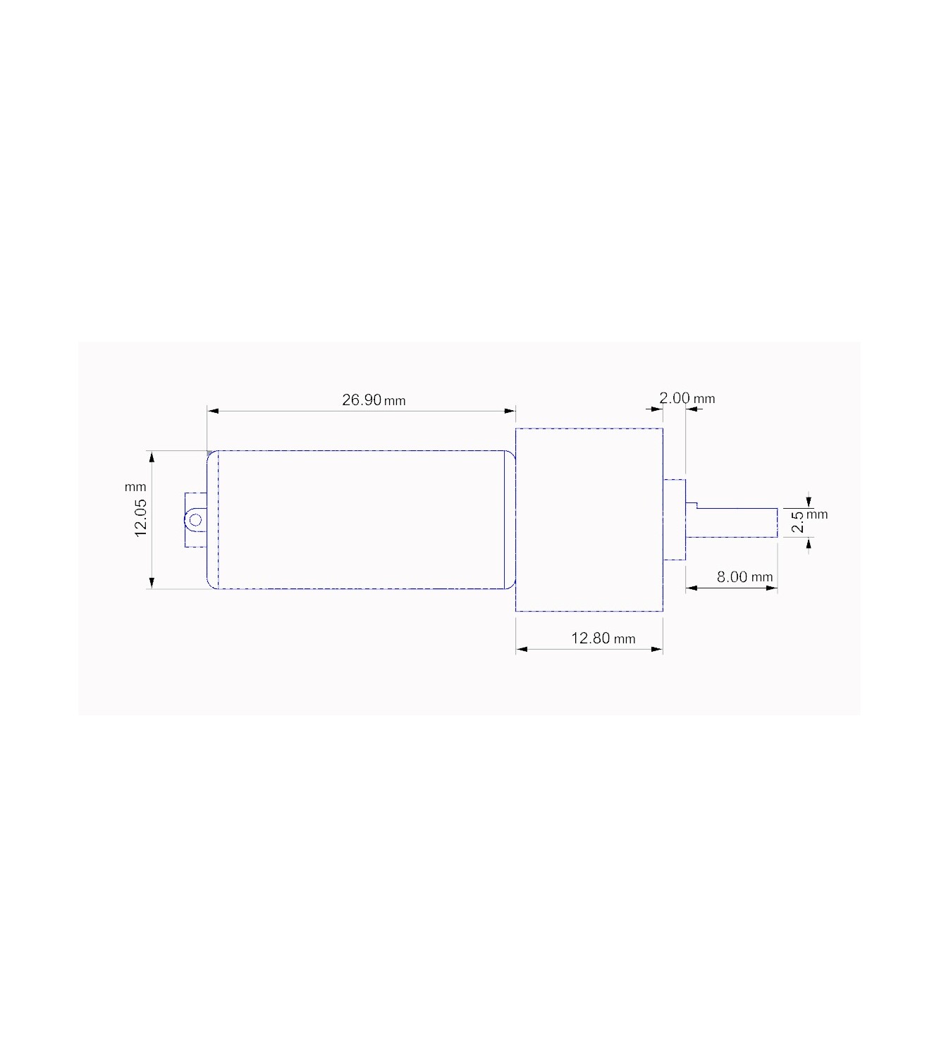 Low-Rev Micro Motor for Modeling and DIY: 125 RPM and 3 Volts