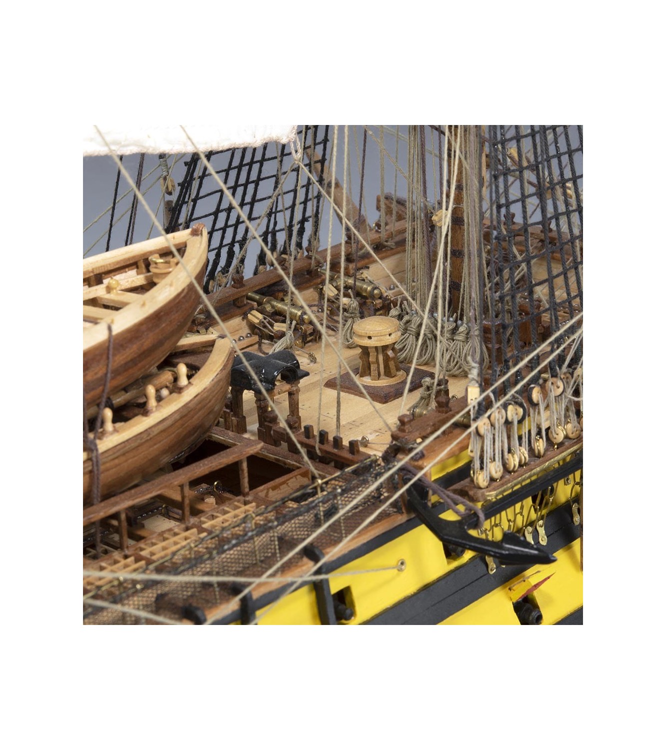 Wooden Model Ship Kit Spanish Line Ship Santa Ana 1:84 Scale