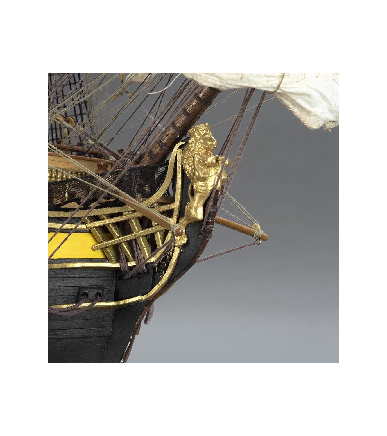 Wooden Model Ship Kit Spanish Line Ship Santa Ana 1:84 Scale