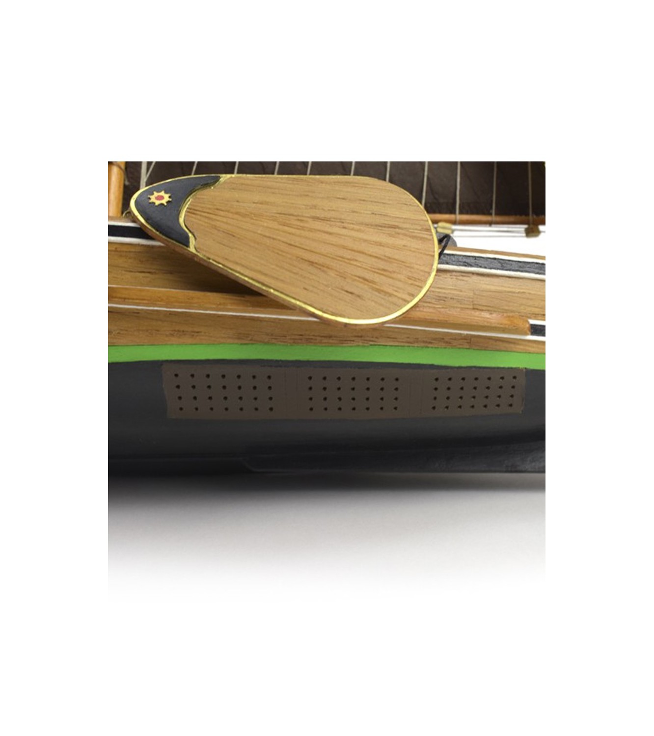 Wooden Fishing Boat Model Dutch Botter at 1:35. Fishing Boat