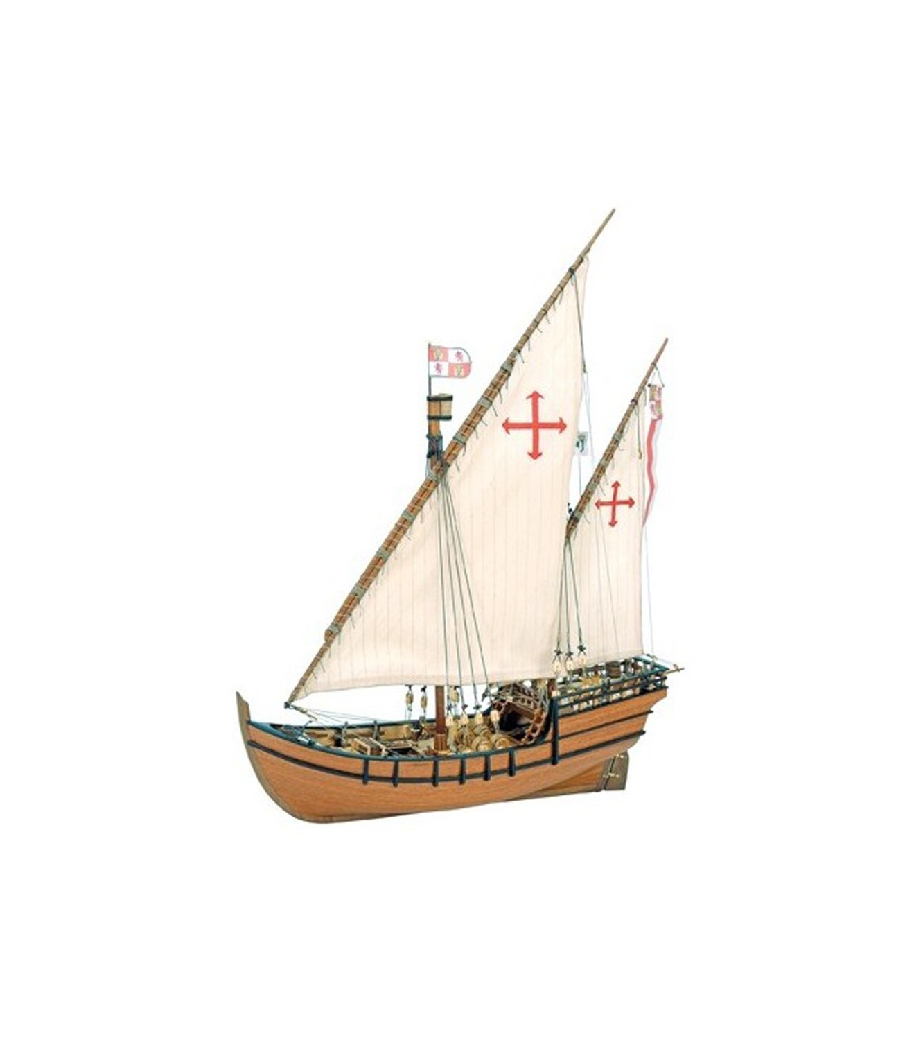 La Niña Caravel Wooden Model Ship Kit of America's Discovery