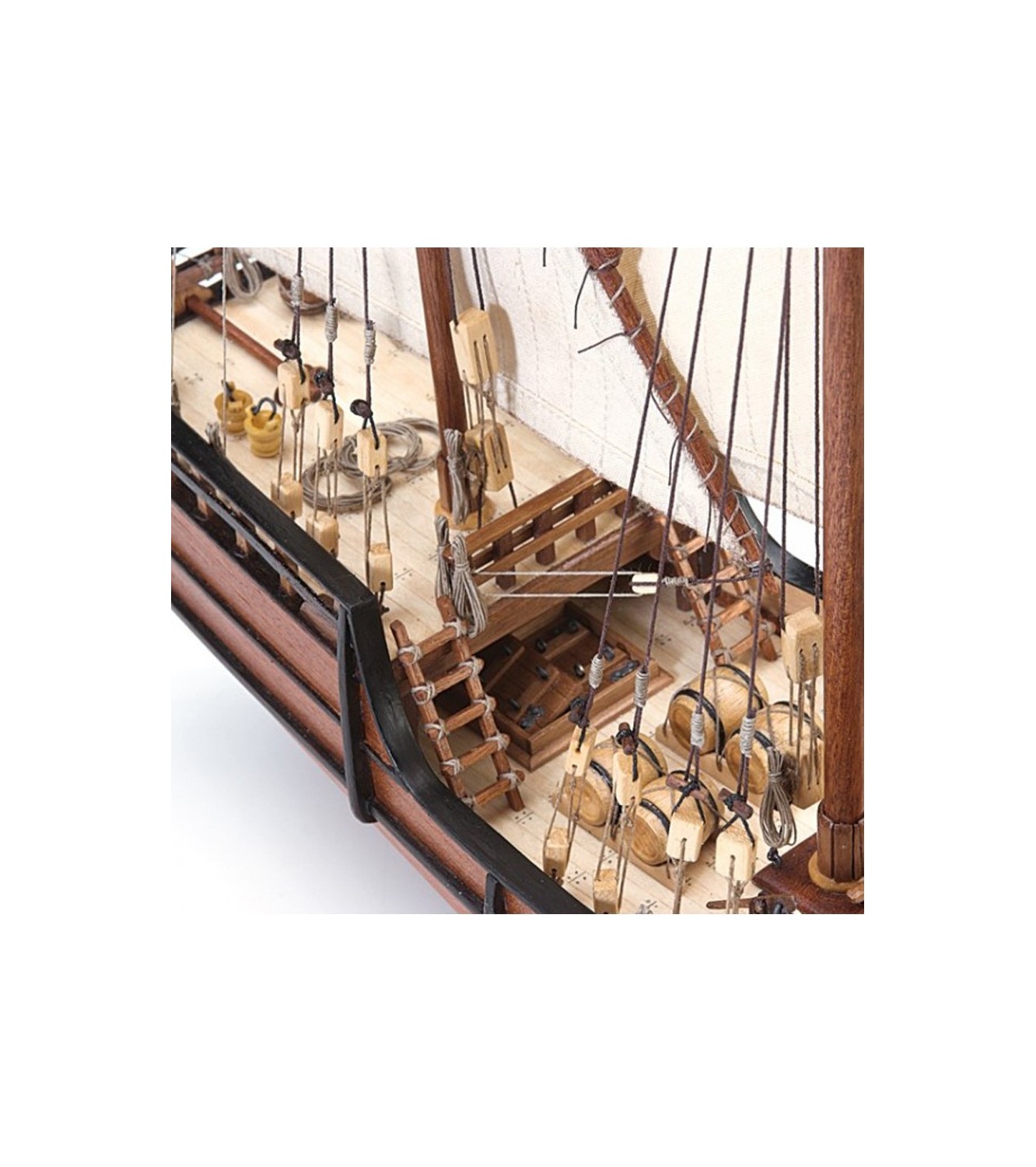 La Niña Caravel Wooden Model Ship Kit of America's Discovery