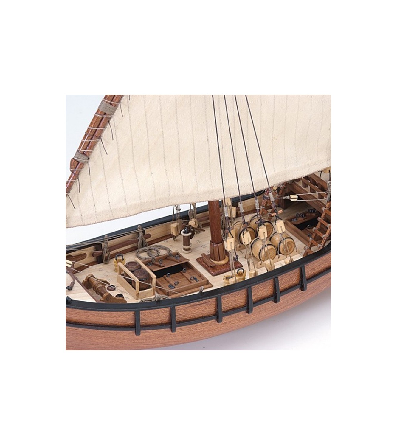 La Niña Caravel Wooden Model Ship Kit of America's Discovery