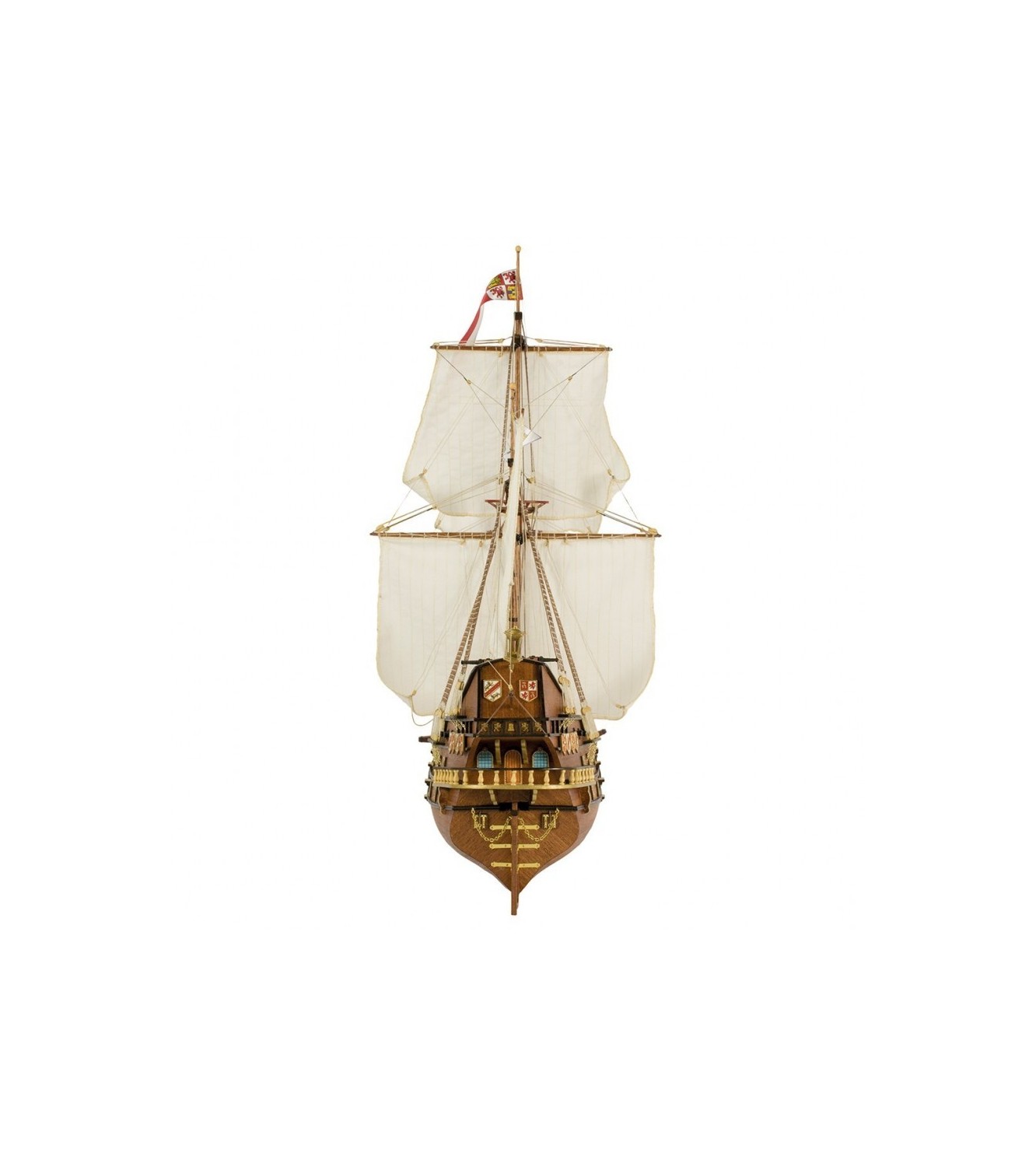 Spanish Galleon San Francisco II. Wooden Ship Model at 1:90