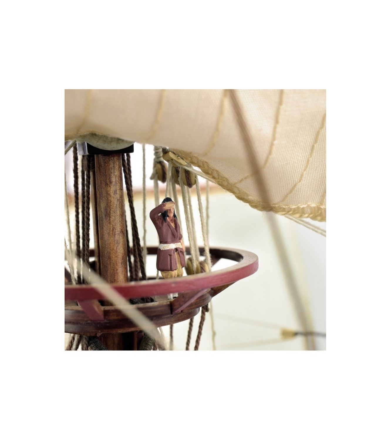 Spanish Galleon San Francisco II. Wooden Ship Model at 1:90