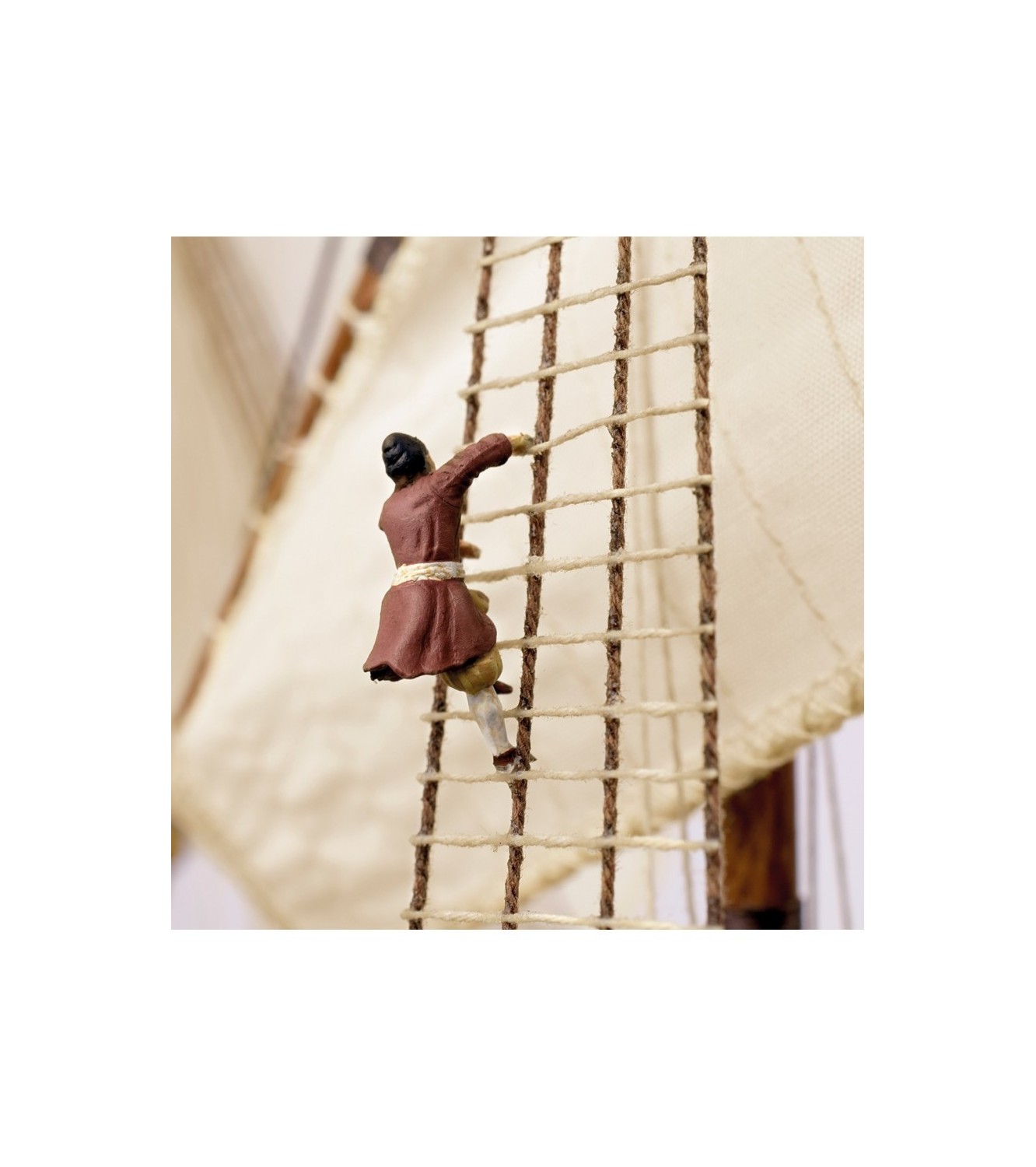 Spanish Galleon San Francisco II. Wooden Ship Model at 1:90