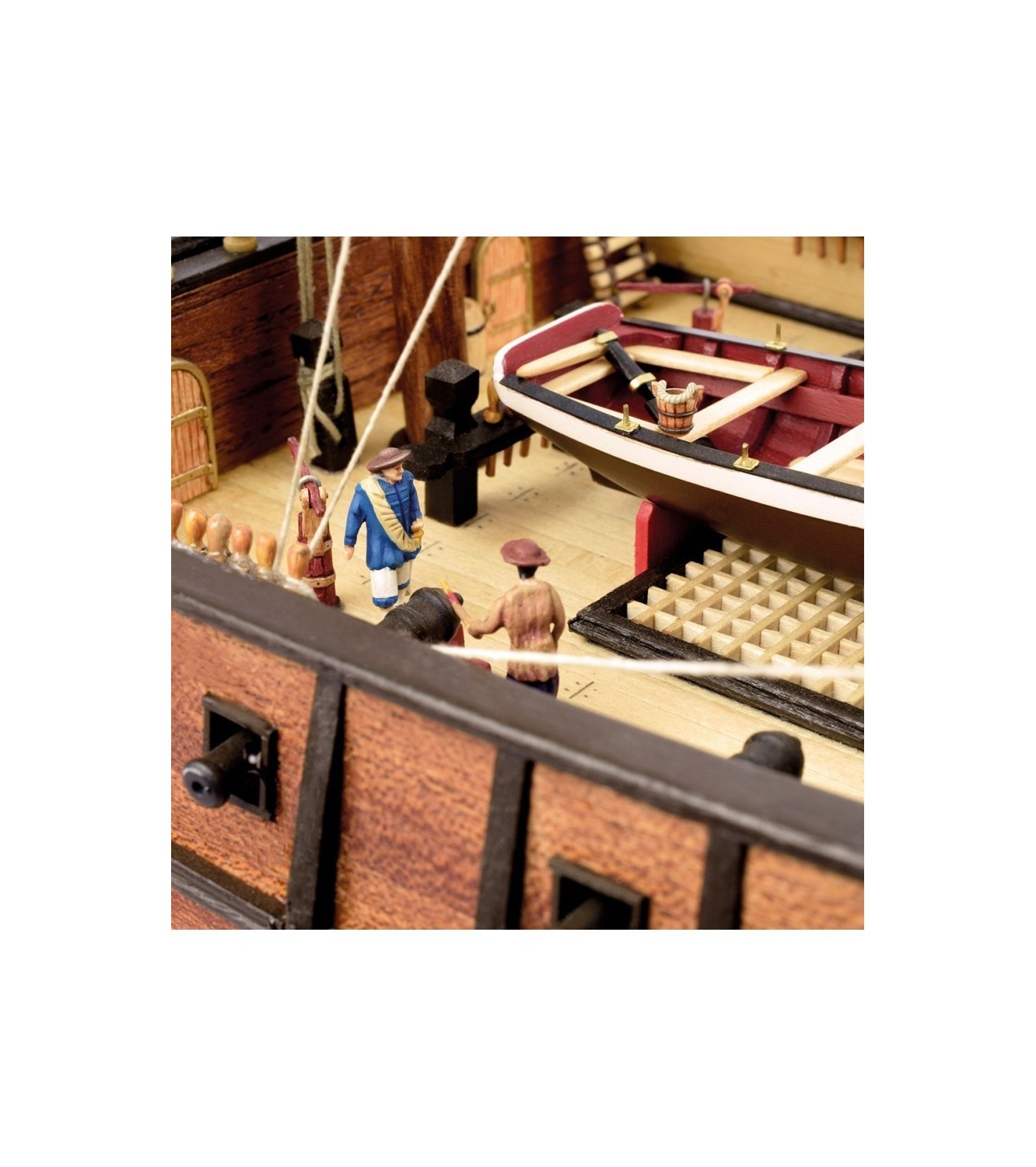 Spanish Galleon San Francisco II. Wooden Ship Model at 1:90