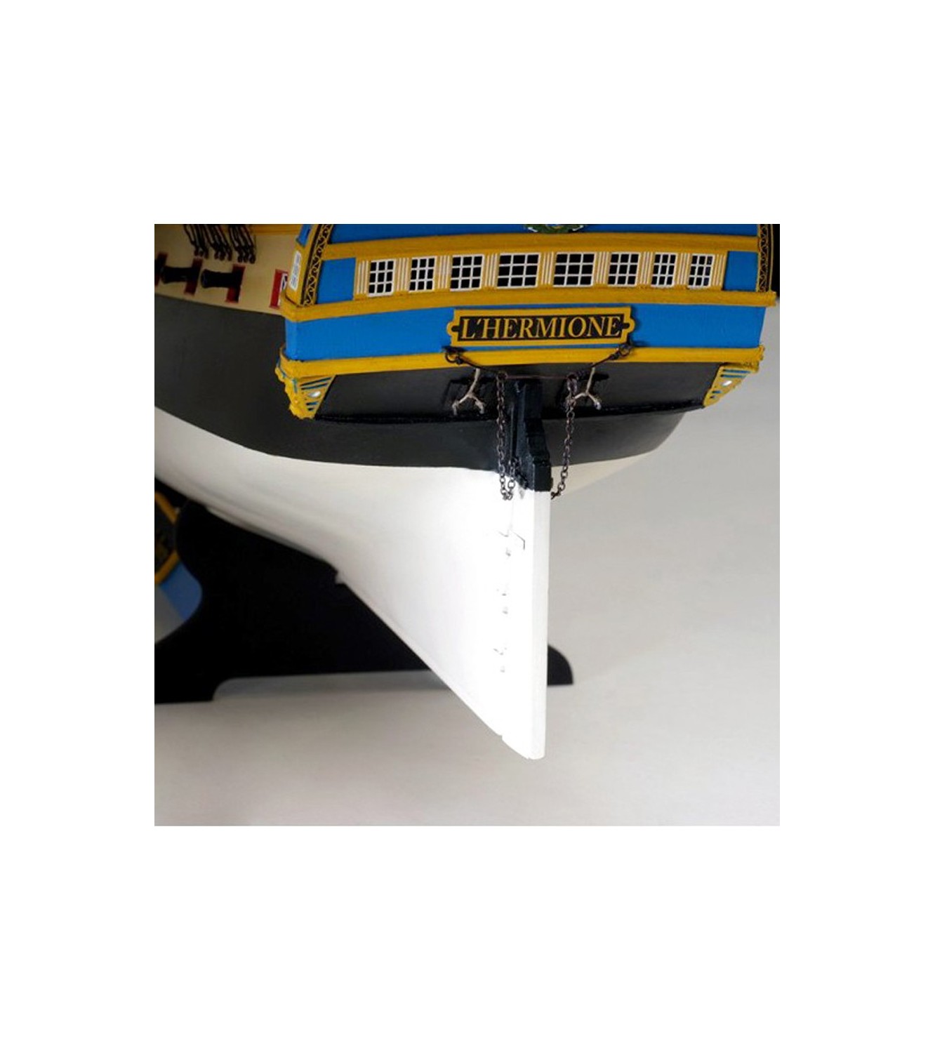 Wooden Model Ship Kit Hermione La Fayette Frigate 1:89 Scale