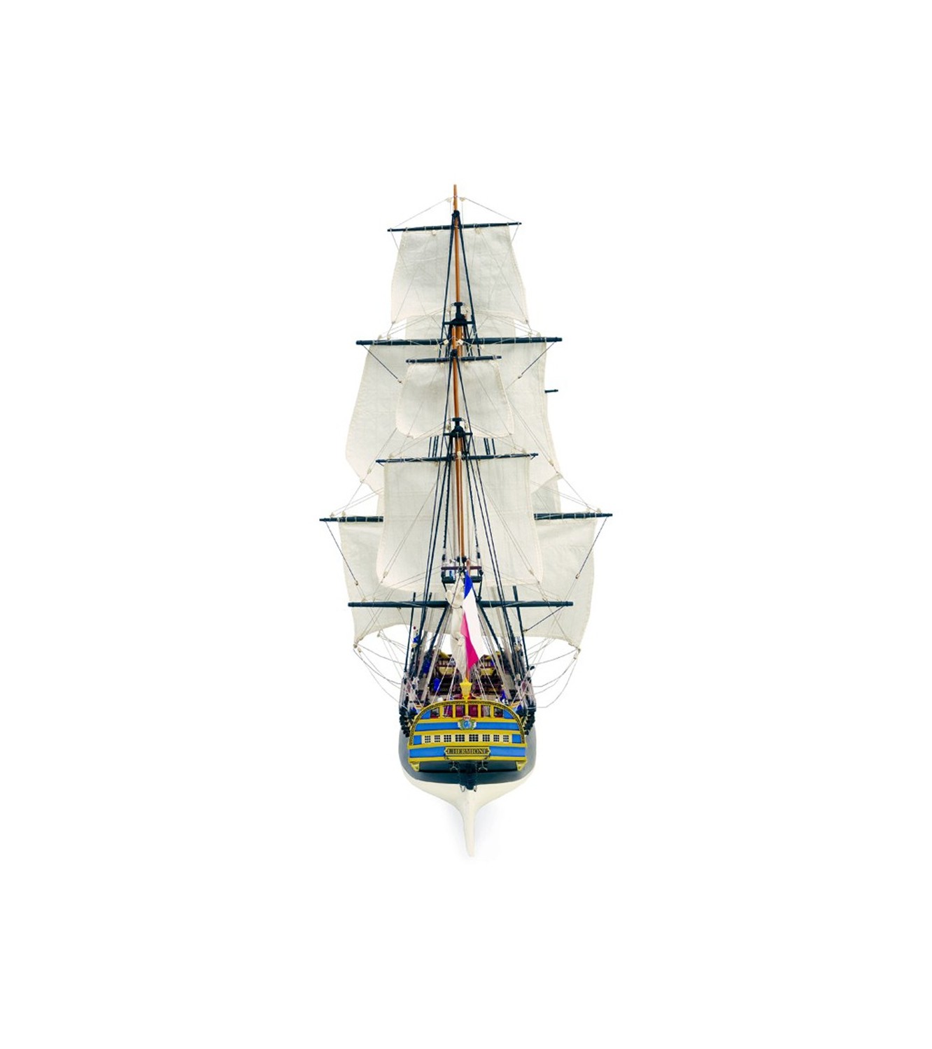 Wooden Model Ship Kit Hermione La Fayette Frigate 1:89 Scale