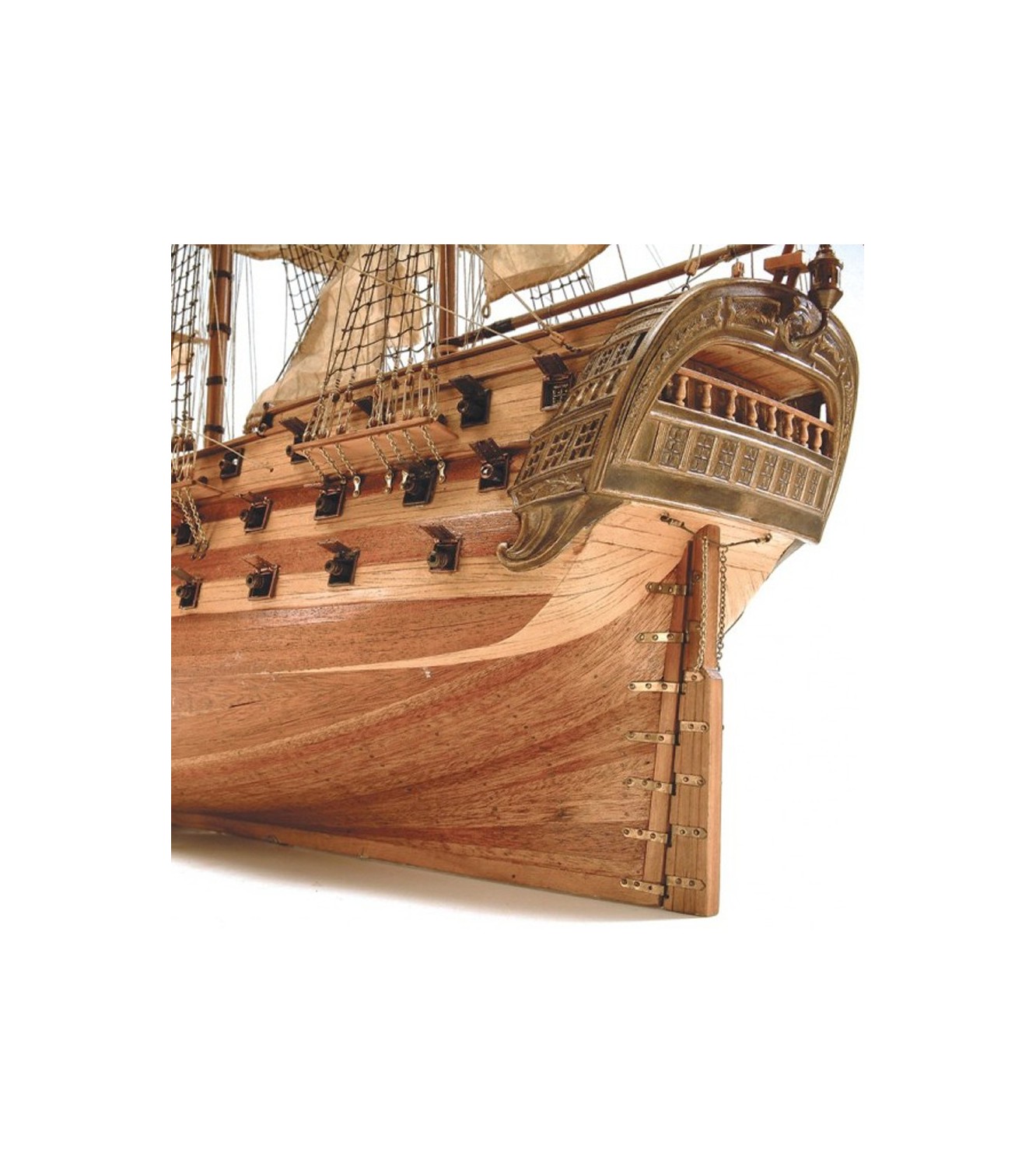 Wooden Model Ship Kit San Juan de Nepomuceno, Spanish Vessel