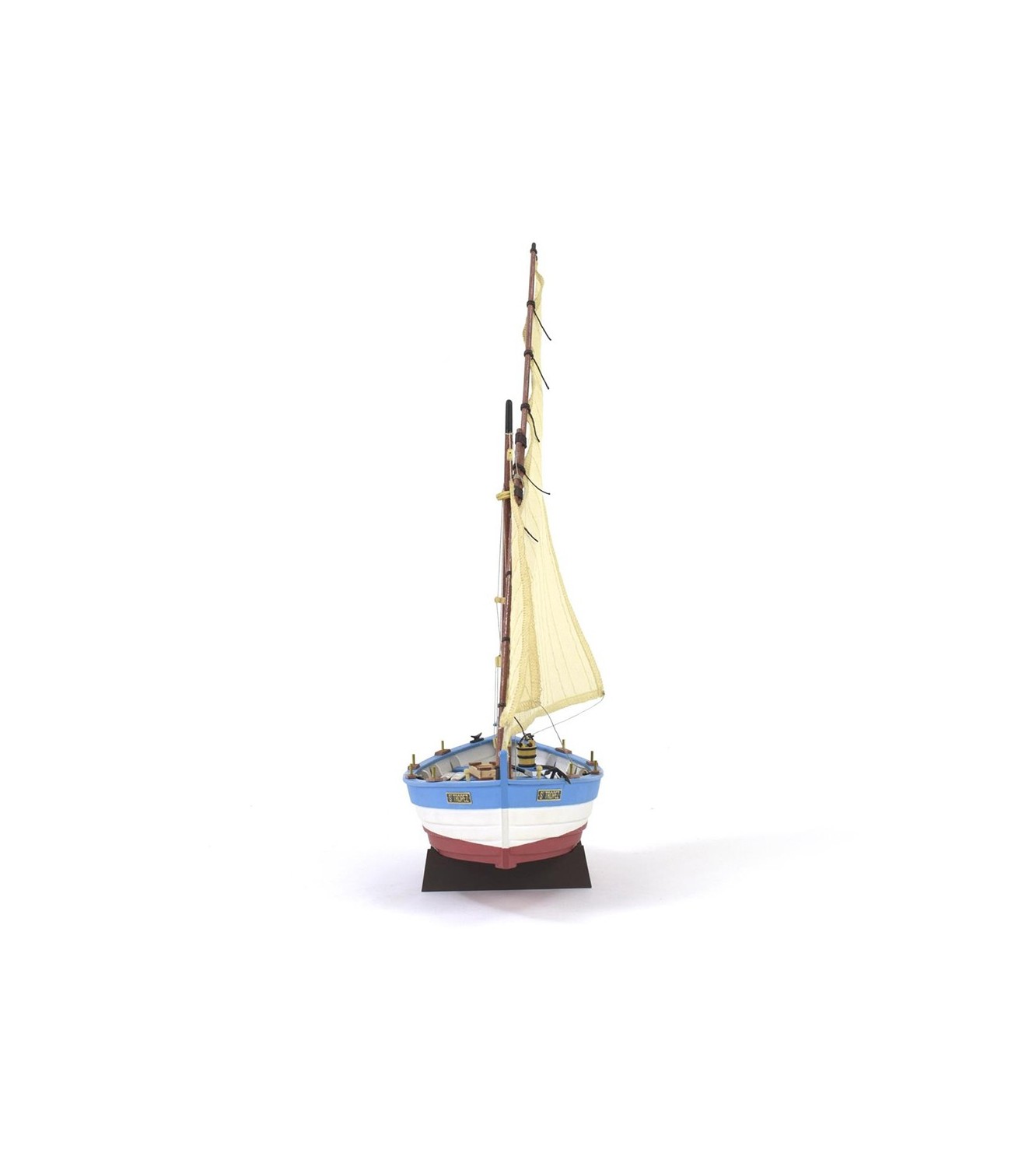 Wooden Model Ship: French Fishing Boat La Provençale 1:20