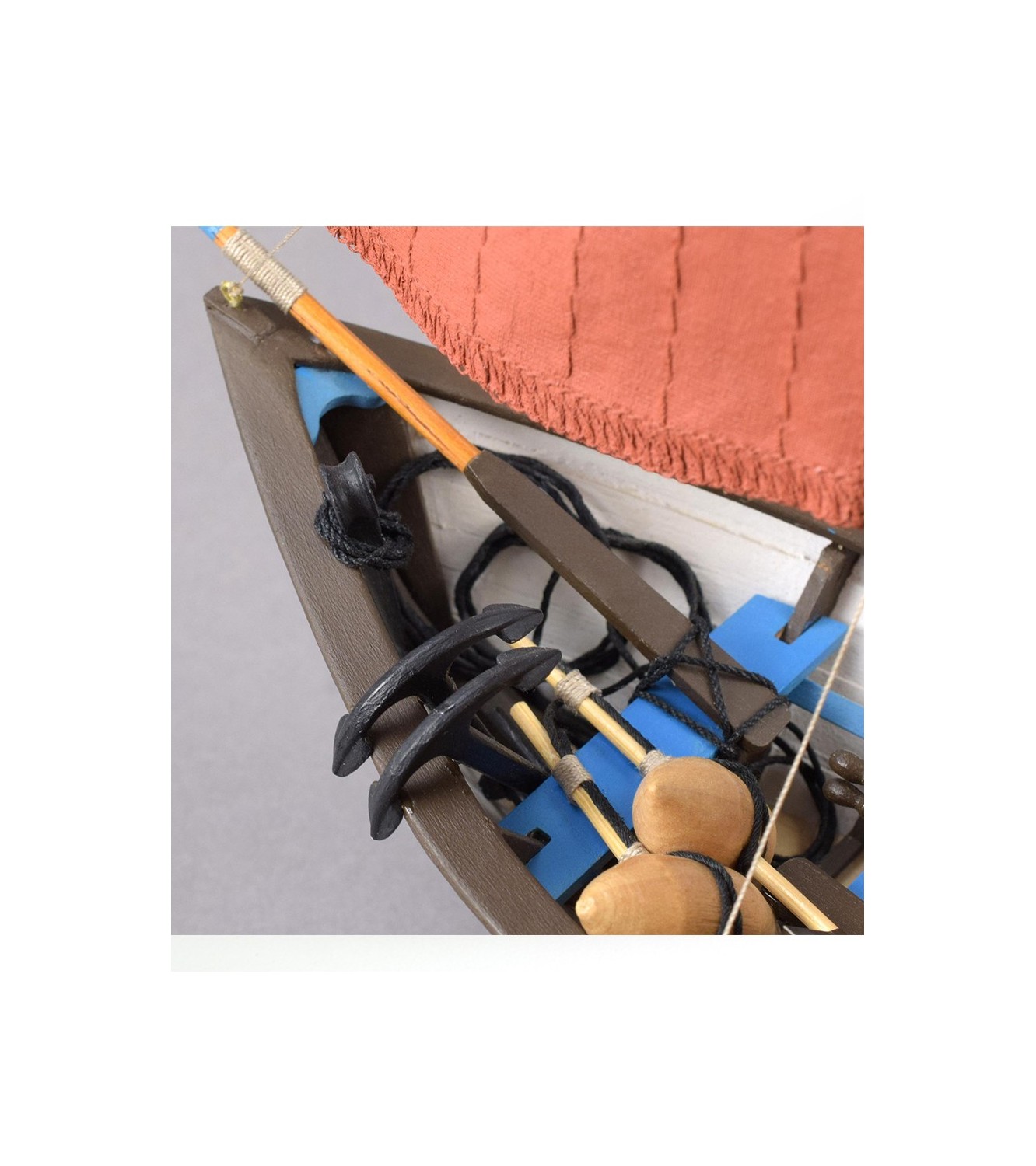 Wooden Ship Model Kit French Fishing Boat Doris Saint Malo