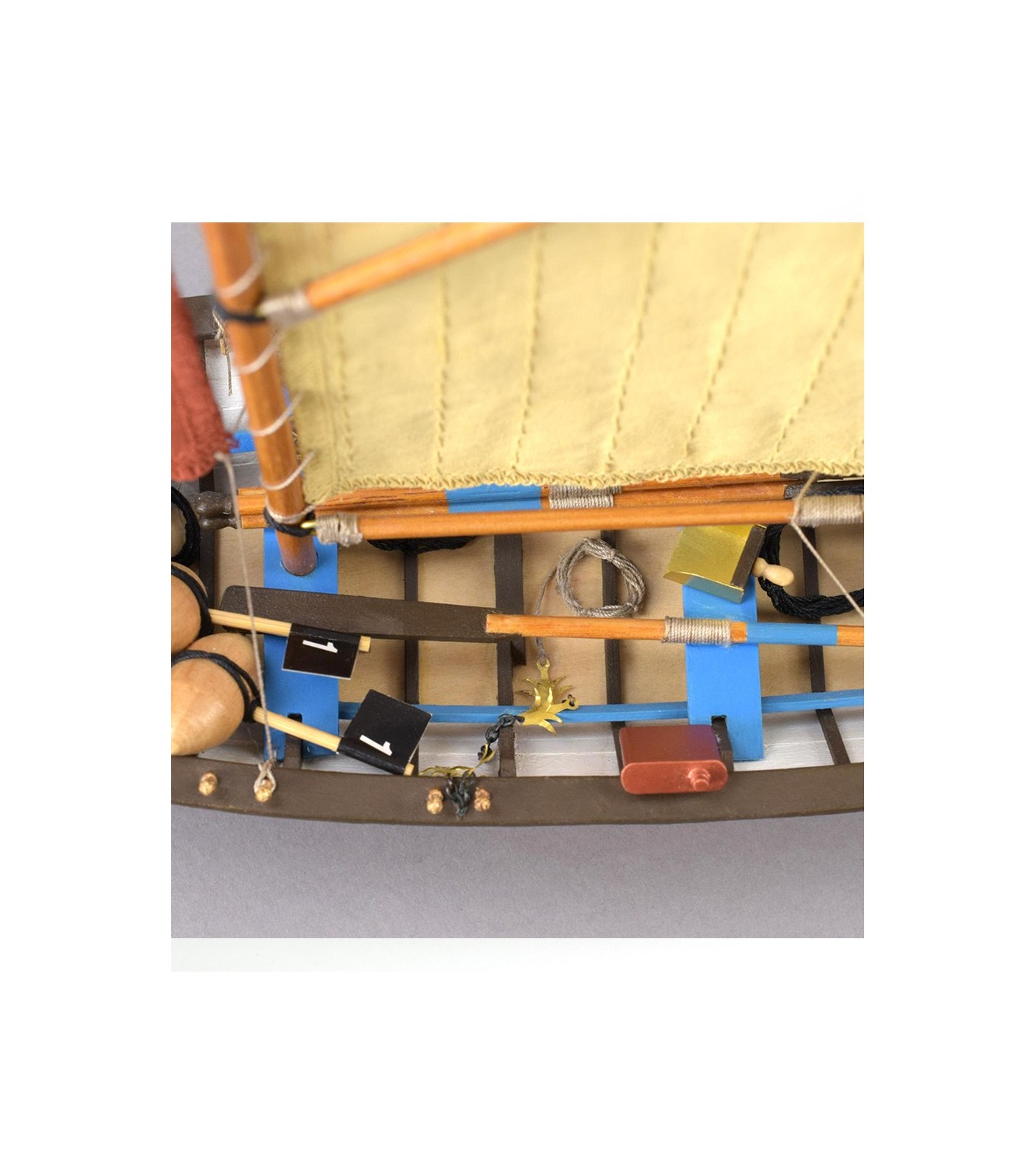 Wooden Ship Model Kit French Fishing Boat Doris Saint Malo