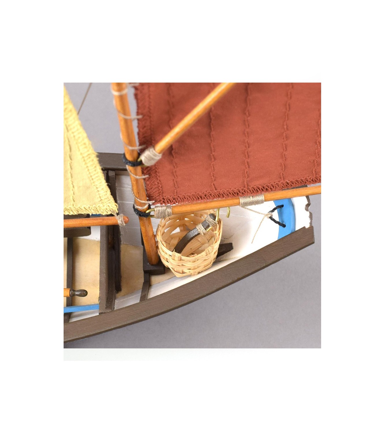 Wooden Ship Model Kit French Fishing Boat Doris Saint Malo